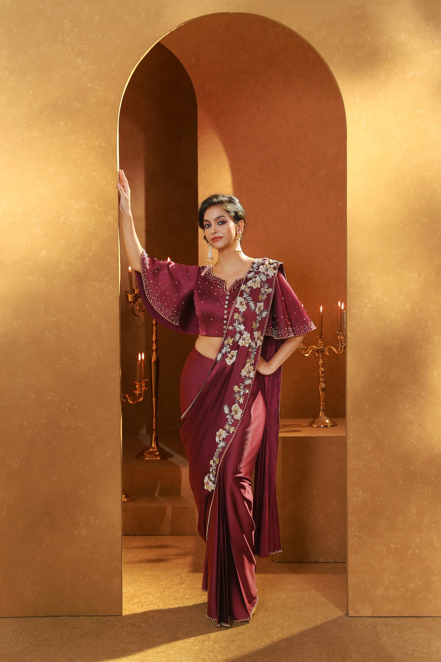 Aurora Vine Saree – rashitasehra.com