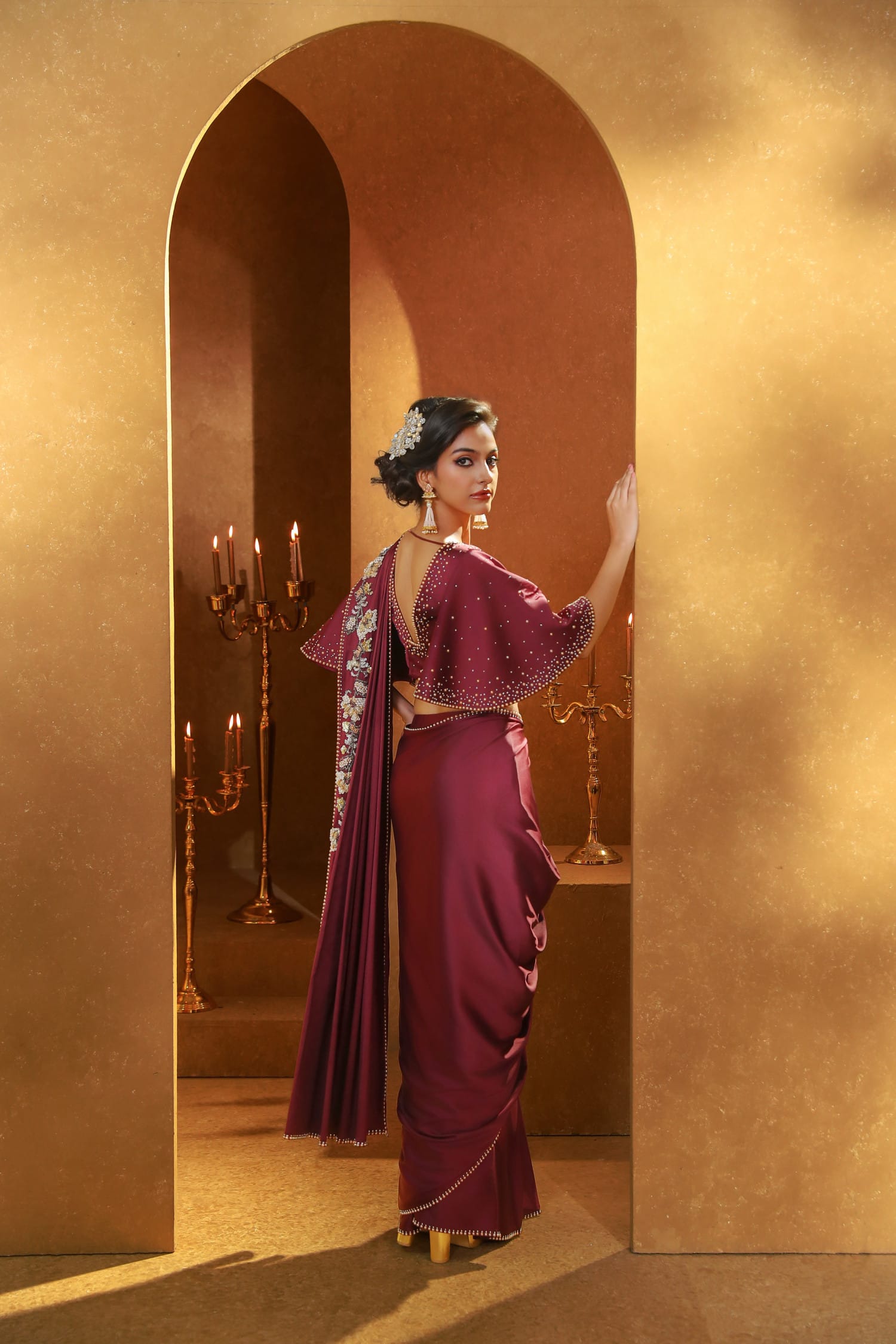 Aurora Vine Saree – rashitasehra.com